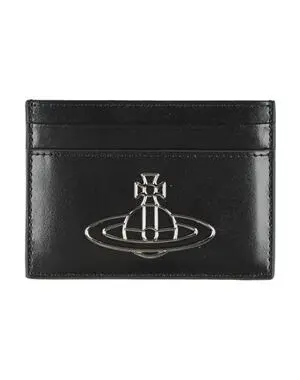 VIVIENNE WESTWOOD Cardholder Leather - Black
