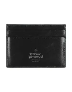 VIVIENNE WESTWOOD Cardholder Leather - Black