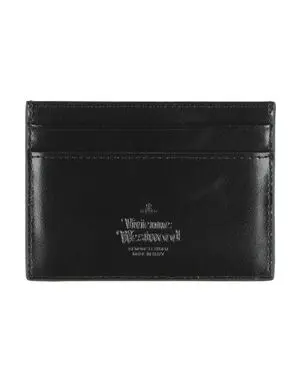 VIVIENNE WESTWOOD Cardholder Leather - Black