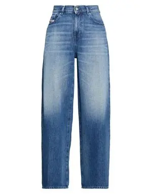 DIESEL® Cotton Wide-leg Jeans - Blue