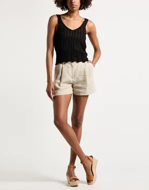 KAOS Viscose And Metallic Fiber Knit Top