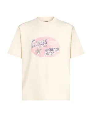 Guess T-shirt Size Cotton - Ivory