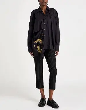 VIVIENNE WESTWOOD Cotton Shirt With Cutout Detail - Black