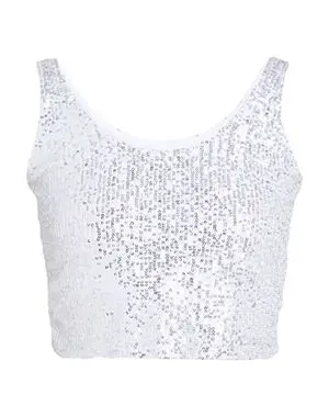 ALESSANDRA GALLO Sequin Embellished Cropped Top