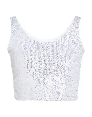 ALESSANDRA GALLO Sequin Embellished Cropped Top