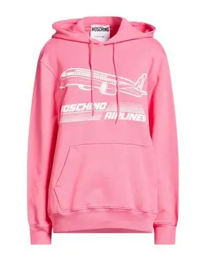 Moschino Organic Cotton Sweatshirt With Graphic Print