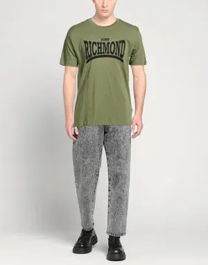 John Richmond T-shirt Size Cotton - Green