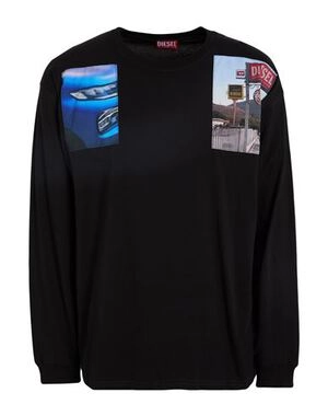 DIESEL® T-shirt Size Cotton - Black