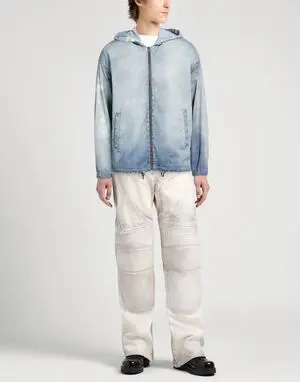 DIESEL® Casual Denim Effect Jacket - Blue