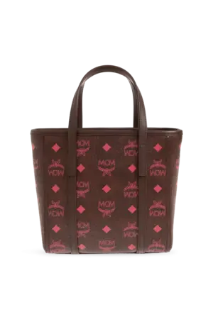 Mcm Toni Mini Tote Bag - Brown