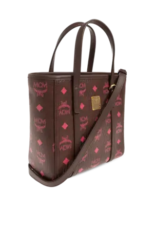 Mcm Toni Mini Tote Bag - Brown