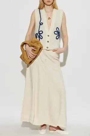 Munthe Nowland Vest With Floral Motif