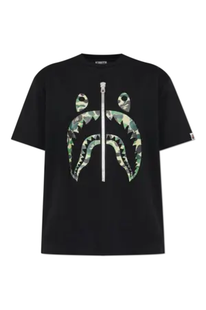 A BATHING APE T-shirt With Print - Black