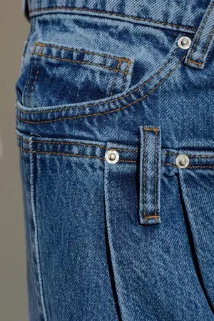 Munthe Nezzasin Wide-leg Jeans With Front Slits