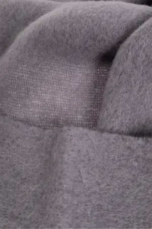 Marni Scarf With Fringes - Grey