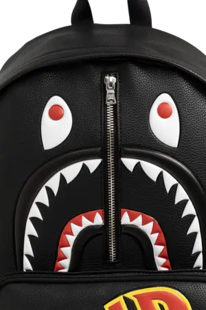 A BATHING APE Shark Mouth" Printed Backpack