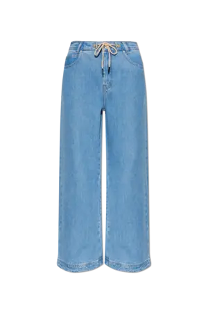 Munthe Obey Wide Leg Jeans