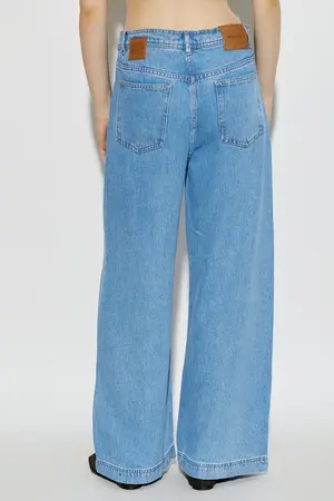 Munthe Obey Wide Leg Jeans