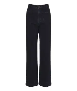 Victoria Beckham Alina Wide-leg Jeans - Black