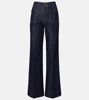 Victoria Beckham Zip Up Bottoms For Women