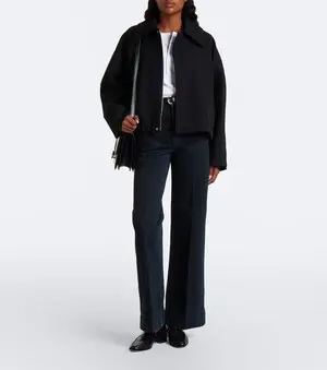 Victoria Beckham Alina Wide-leg Jeans - Blue
