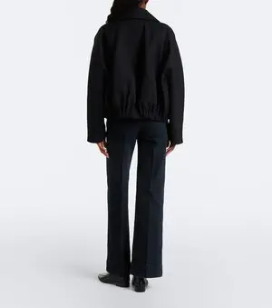 Victoria Beckham Alina Wide-leg Jeans - Blue