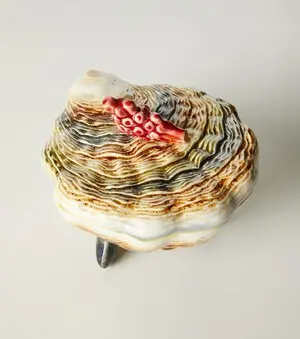 BORDALLO PINHEIRO Oyster Earthenware Tureen