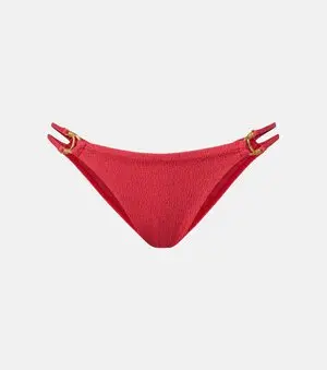 VIX PAULA HERMANNY Callie Bikini Bottoms - Red