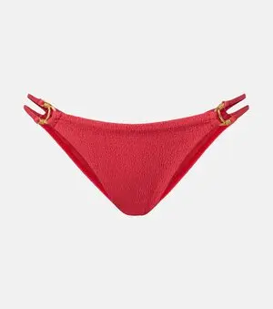 VIX PAULA HERMANNY Callie Bikini Bottoms - Red