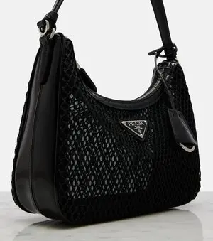Prada Re-edition 2005 Mini Mesh Shoulder Bag