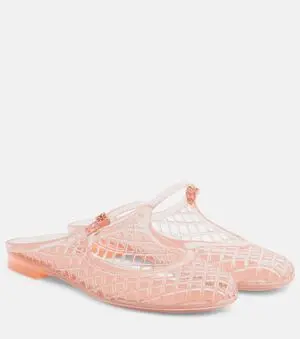 Tory Burch Mellow Mary Jane Mules - Transparent