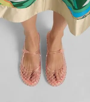 Tory Burch Mellow Mary Jane Mules - Transparent