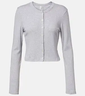 LESET Nando Cotton Jersey Cardigan