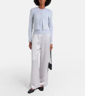 LESET Nando Cotton Jersey Cardigan