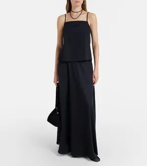 LESET Yoko Cotton Top - Black