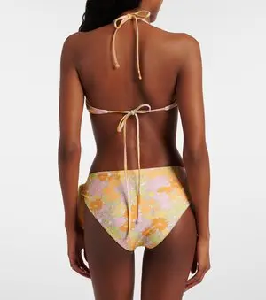 Chloé Floral Bikini Bottoms - Multicoloured