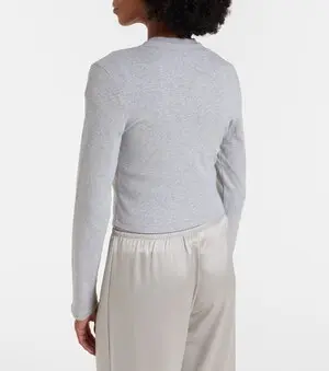 LESET Nando Cotton Jersey Cardigan - Grey