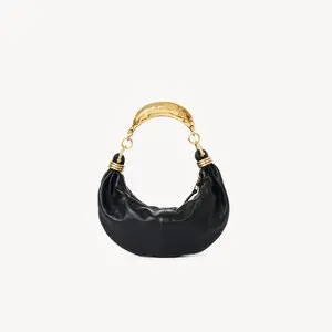 Chloé Bracelet Hobo Bag - Black