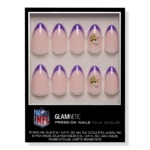 GLAMNETIC X FANATICS NAIL Press-on Nails - Minnesota Vikings