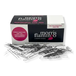 MORRIS FLAMINGO 1-3/4" Professional Hair Pins - Silver