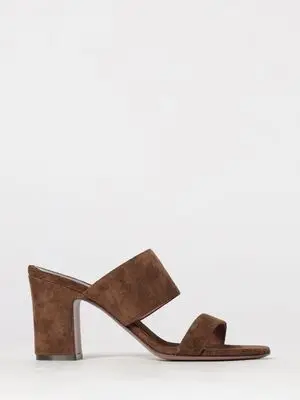 Padded Footbed Mule Heels
