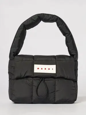 Marni Padded Shoulder Bag - Black