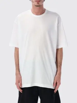 Comme Des Garçons Oversized Cotton T-shirt With Logo - White