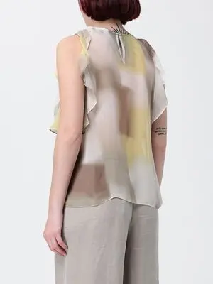 Armani Exchange Sleeveless Printed Blouse