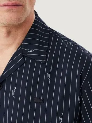 Lacoste Striped Cotton Casual Shirt