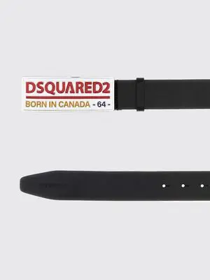 Dsquared2 Leather Belt - Black
