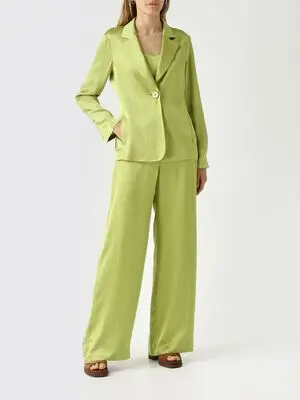 Malìparmi Single-breasted Satin Blazer