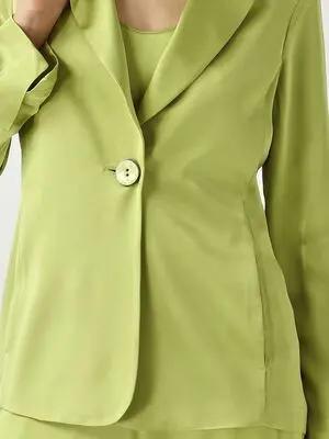 Malìparmi Single-breasted Satin Blazer