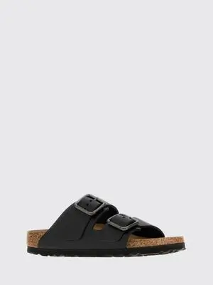 BIRKENSTOCK Arizona Wire Buckle Aniline Leather Sandals - Black