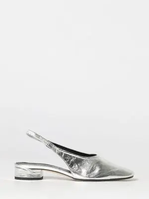 Aeyde Silver Tone Shoes For Women